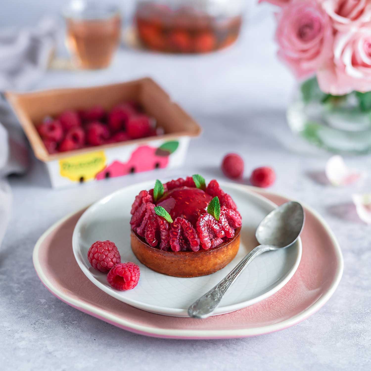 Tartelettes aux framboises | Driscoll's France